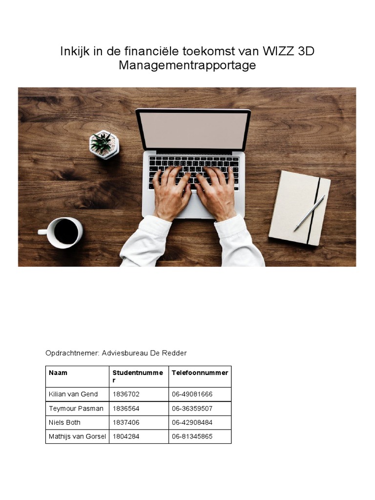 Advies Rapportage WIZZ 3D | PDF