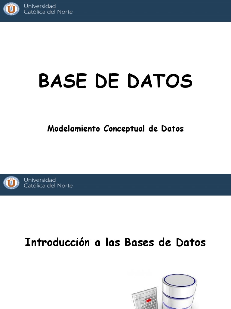 1.modelamiento Conceptual de Datos | PDF | Abstracción | Diseño