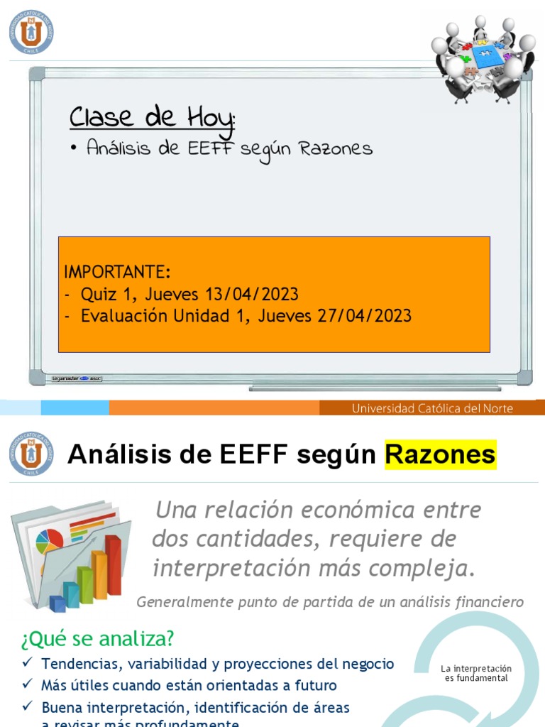 5 Unidad I - Razones para Analizar EEFF | PDF | Compartir (Finanzas) | Negocios económicos
