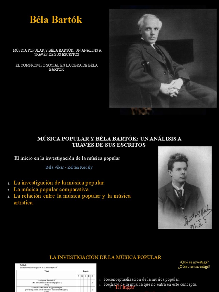 Bartok | PDF | Hungría | Musica Popular