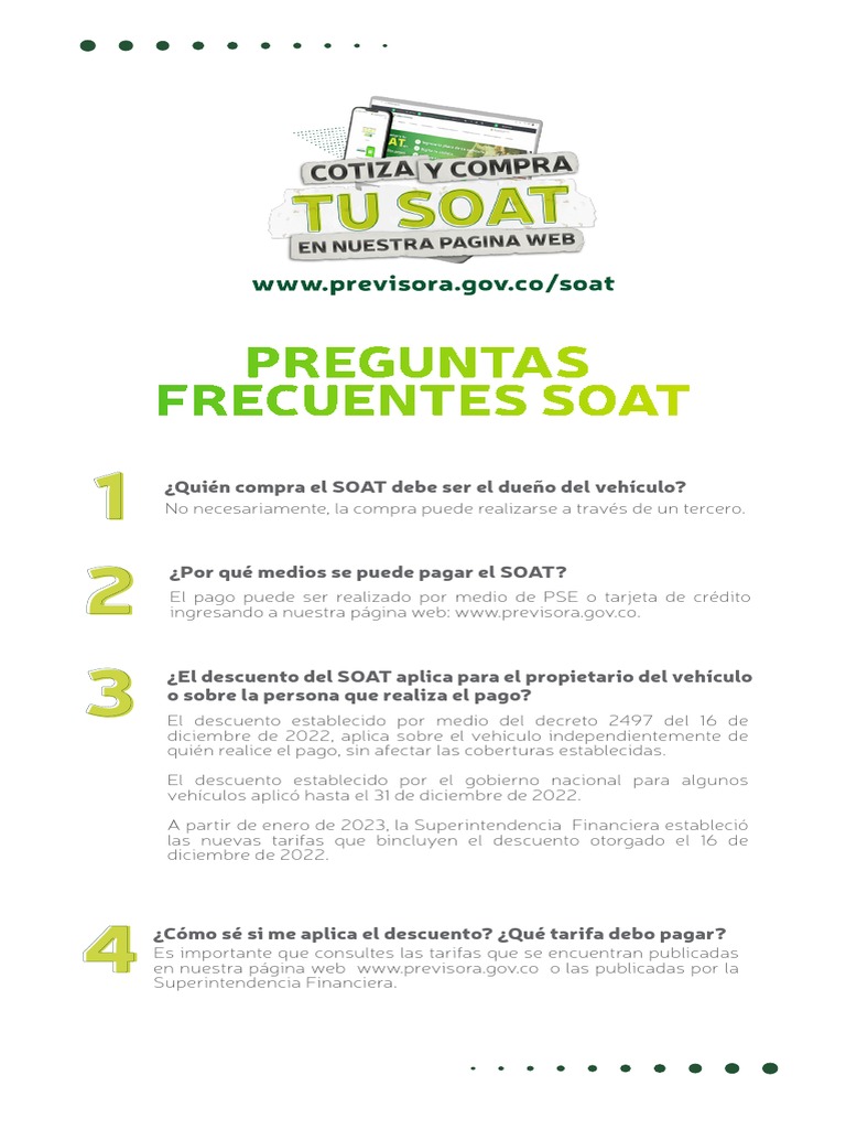 Infografia Soat | PDF