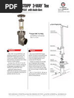 TDW 3-WAY Tee Fitting Specifications | PDF | Mechanical Engineering