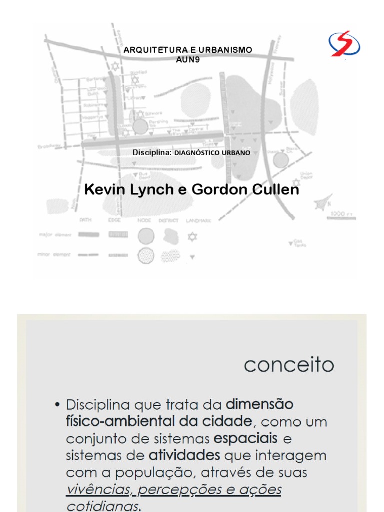 Diagnóstico Urbano: Lynch e Cullen | PDF | Cidade | Percepção