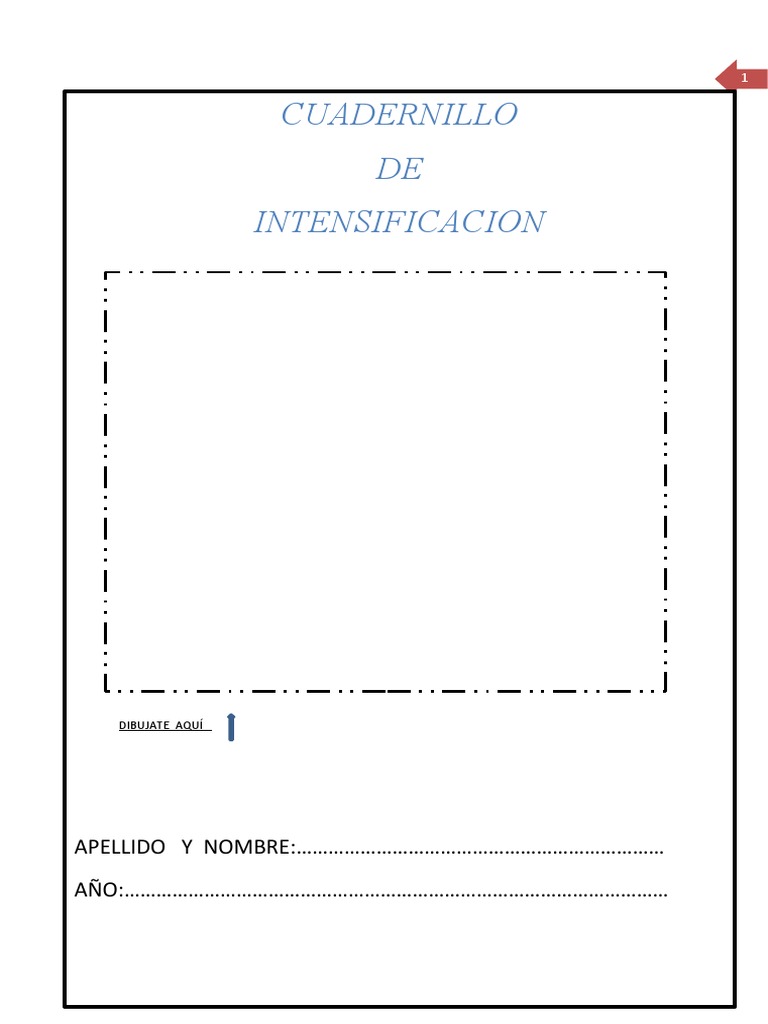 PDL Y MATEMATICA Cuadernillo de Intensificación 1ro Primaria | PDF