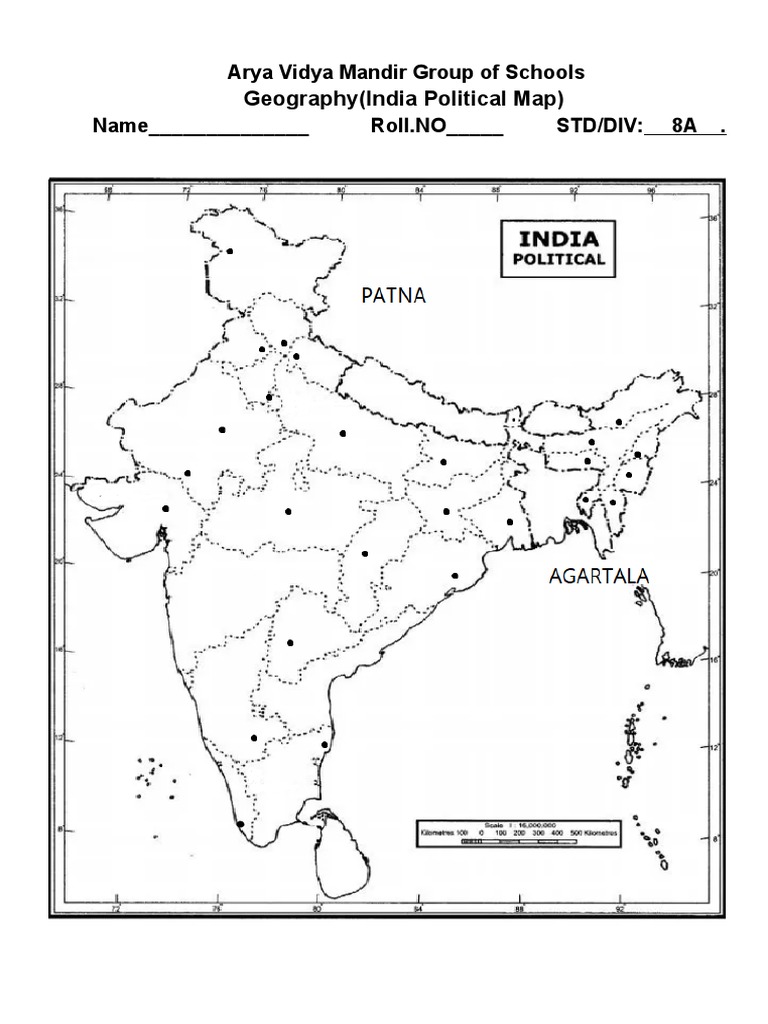 India Political Map | PDF
