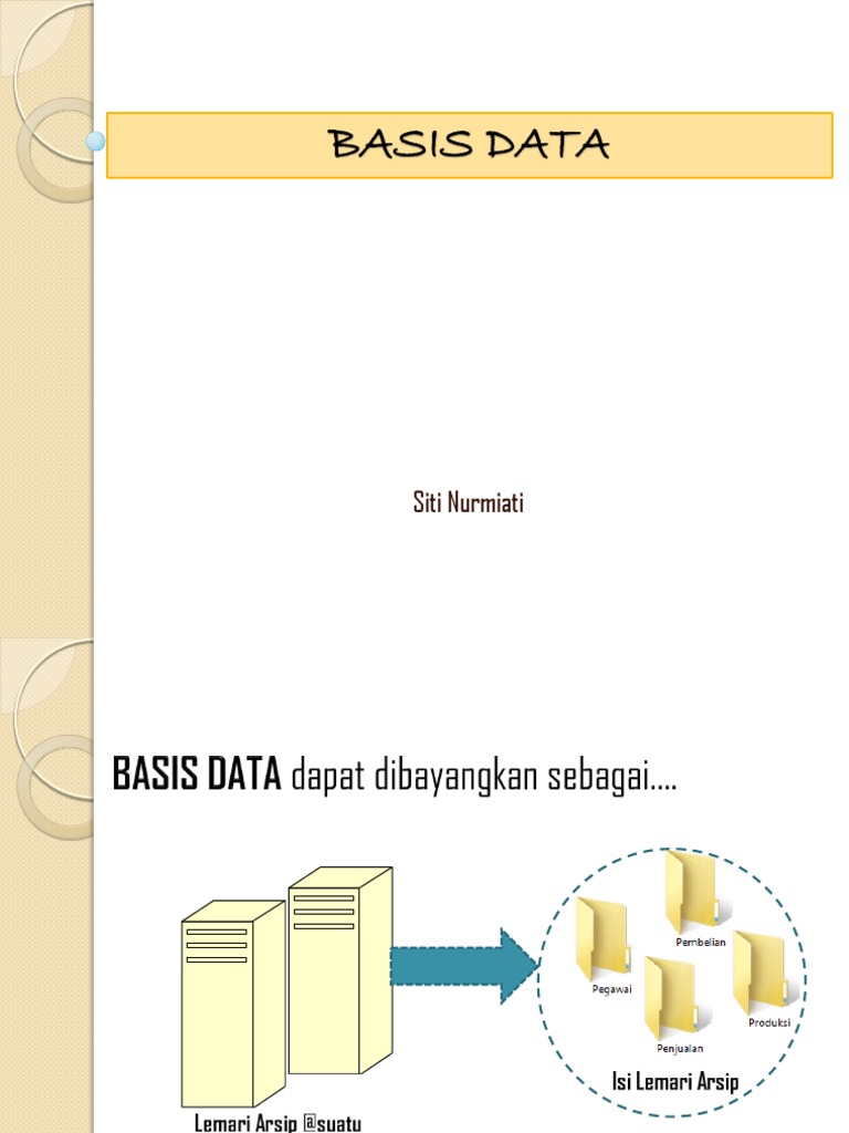 Session 06 - Basis Data | PDF