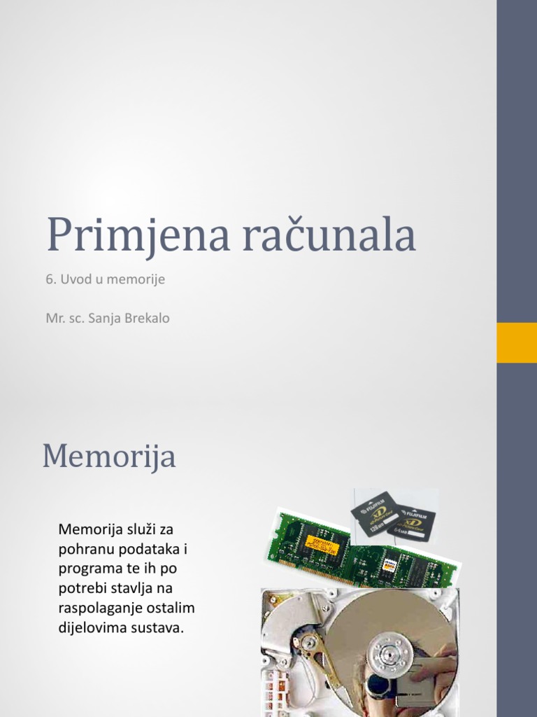 6 Memorija | PDF