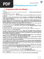 INTERROGATORIO Del HTP | PDF