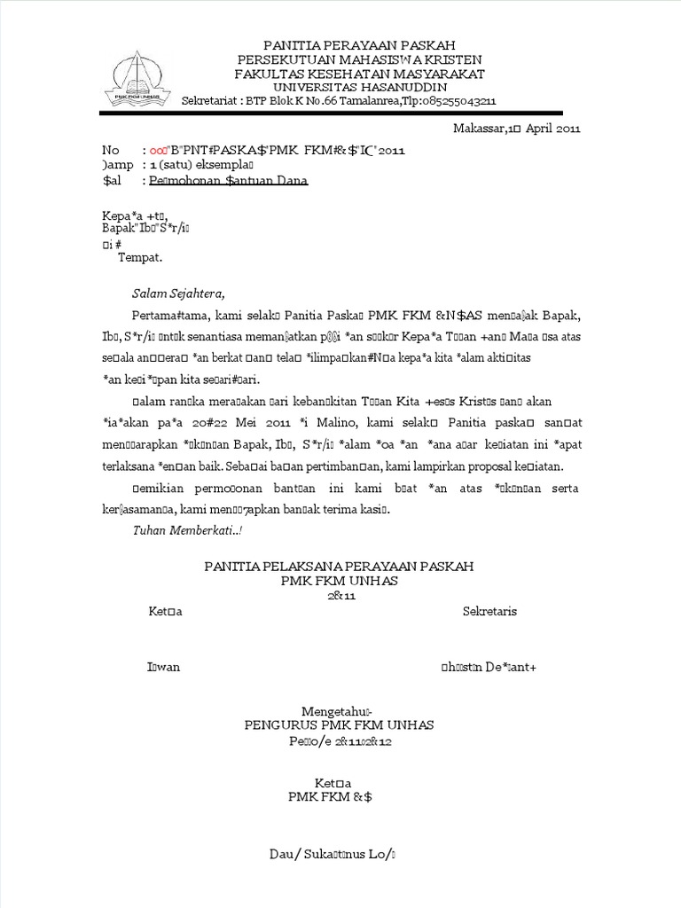 Dokumen - Tips - Contoh Proposal Paskah | PDF