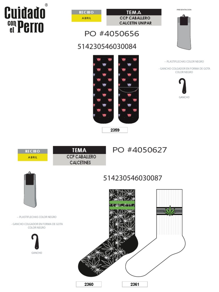 CCP Caballero Calcetines | PDF