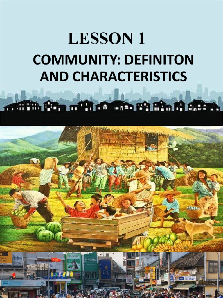 The Concept of Community | PDF | Community | Slum