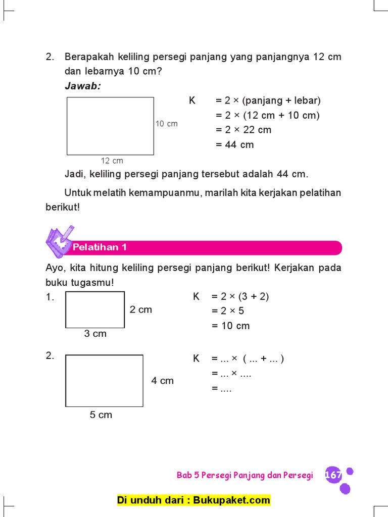 Persegi Dan Persegi Panjang | PDF