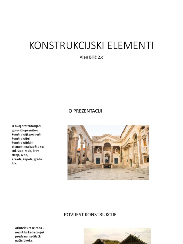 Konstrukcijski Elementi: Alen Bilić 2.c | PDF