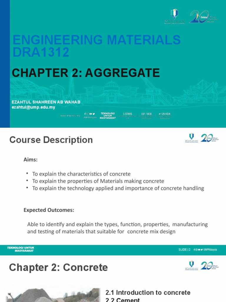 Chapter 2 Aggregate | PDF | Concrete | Construction Aggregate