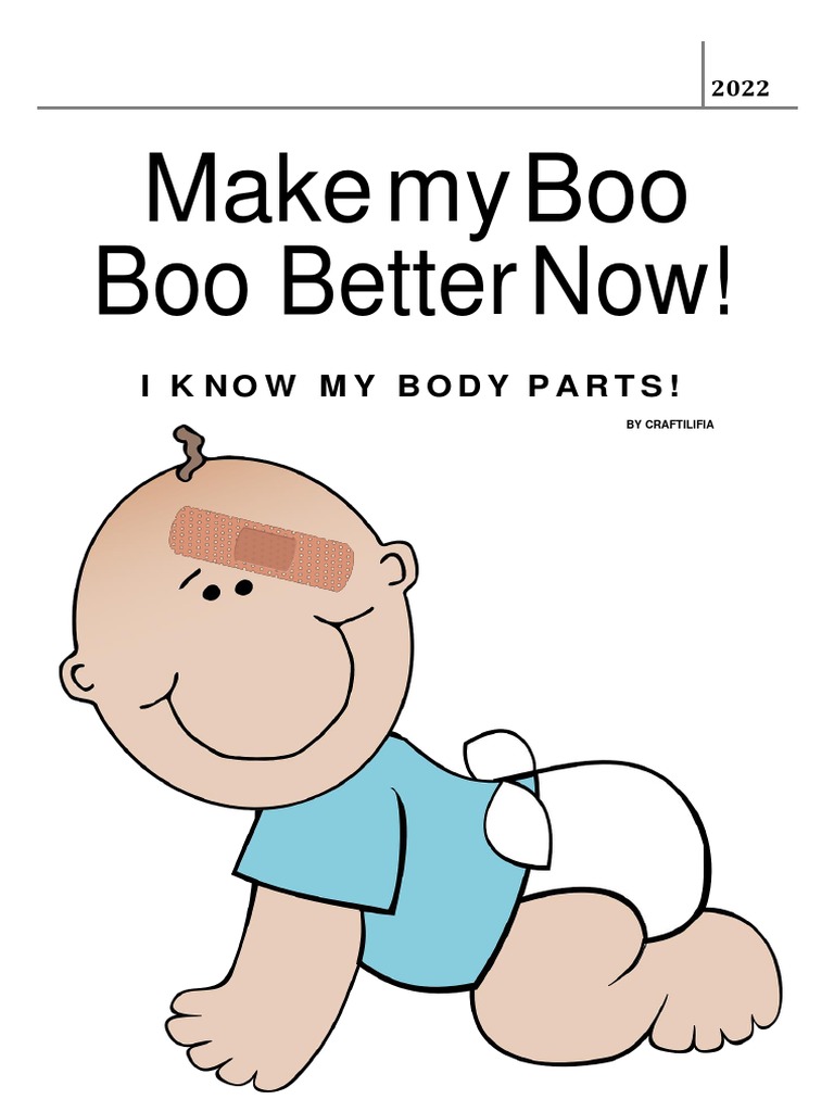 Book - Make My Boo Boo Better Now - Body Parts | PDF