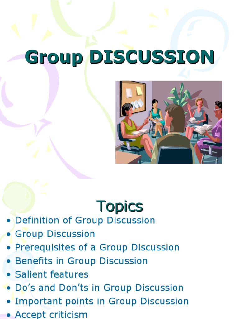 Group Discussion | PDF | Leadership | Argument