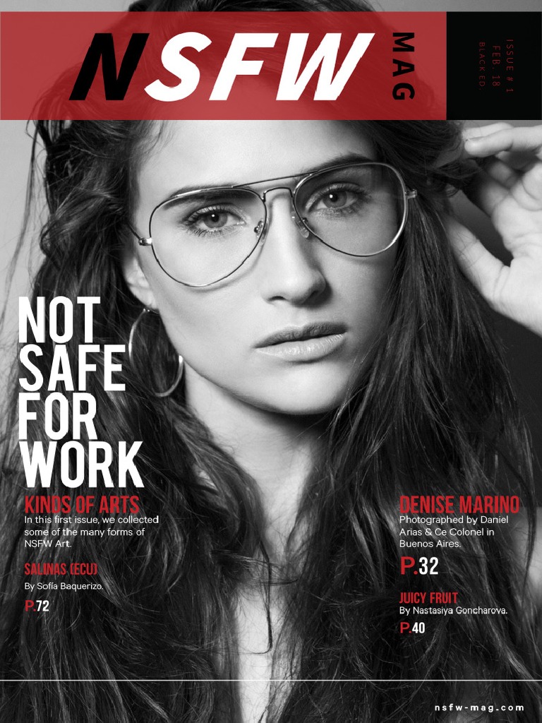NSFW Magazine - Issue 1 Black Edition February 2018 | PDF NSFW Magazine - Issue 1 Black Edition February 2018 | PDF