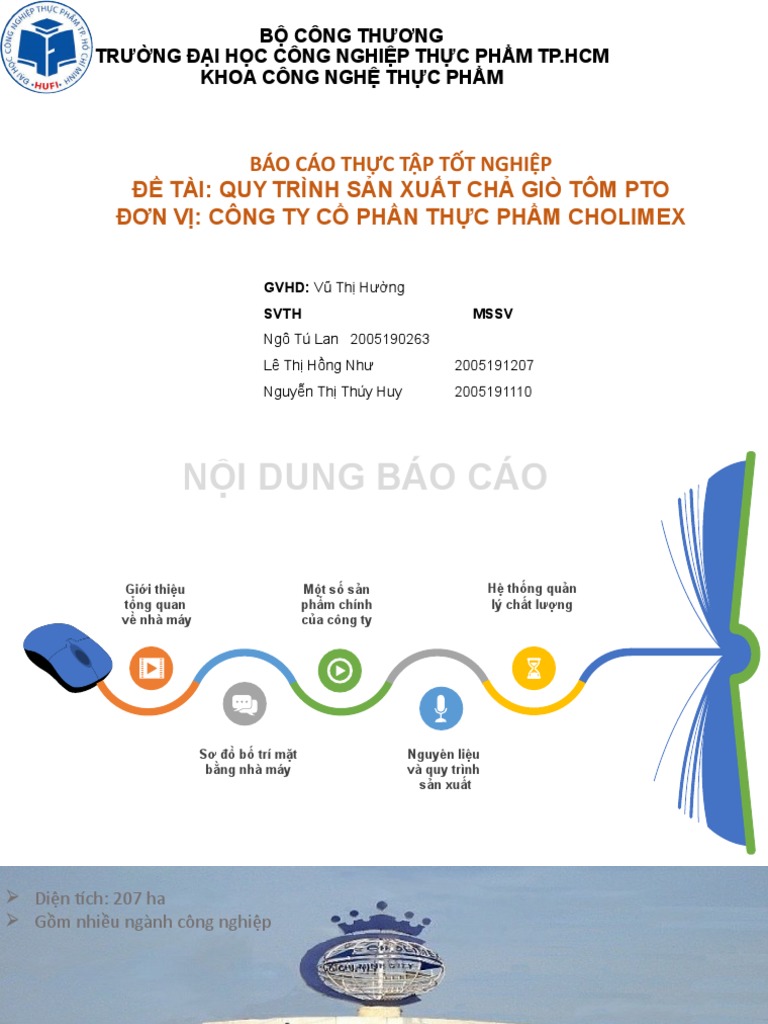 BaoCaoThucTap - Cholimex 28 12 | PDF