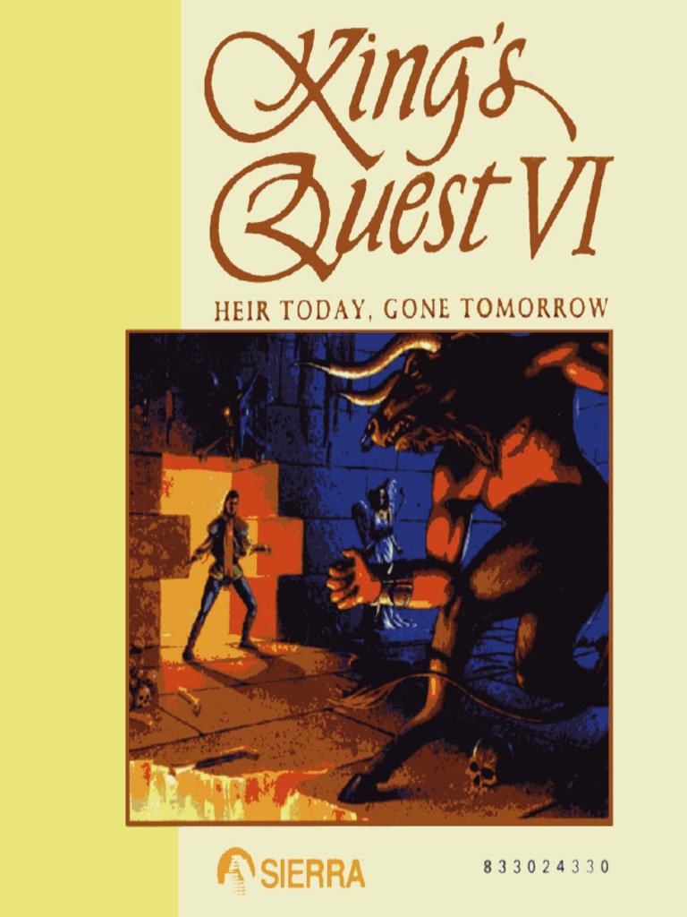 Kings Quest VI - Installation Guide | PDF