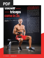 Body For Life - Triceps Training | PDF | Arm | Elbow