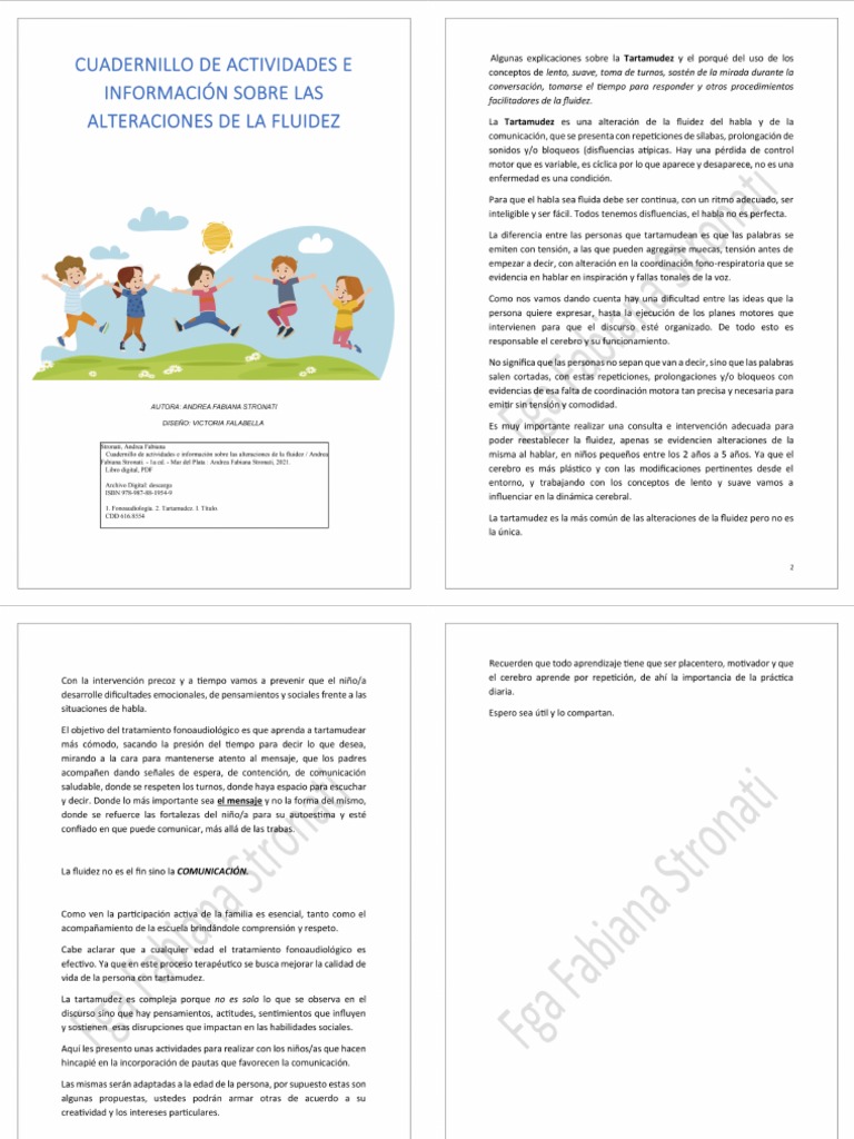 Cuadernillo - de - Actividades - Sobre - La Fluidez | PDF