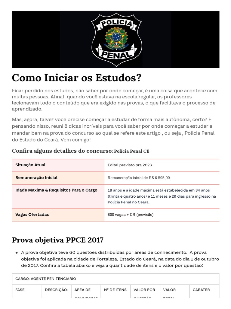 Como Iniciar Os Estudos? PPCE: @hugolisandro | PDF | Tempo | Rede social