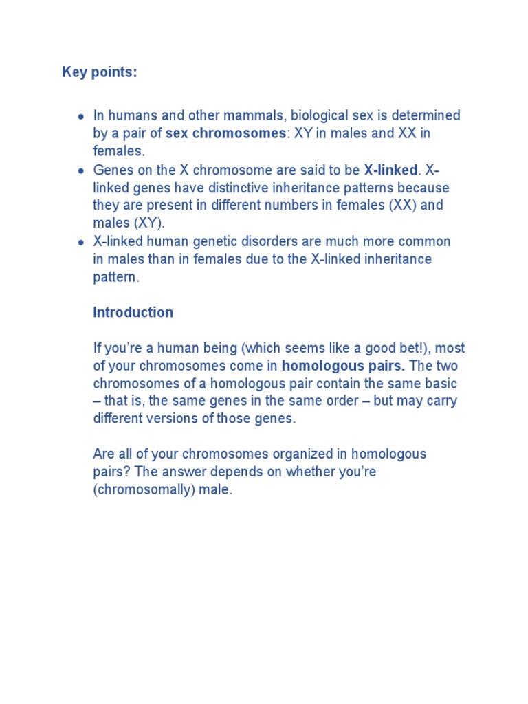 X-Linked Inheritance | PDF | Dominance (Genetics) | Genotype