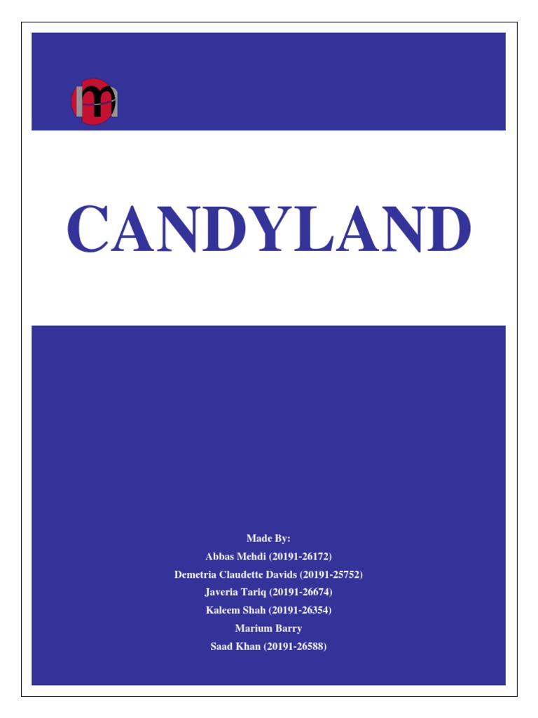 CandyLand's Organizational Structure and Sales Hierarchy: Leading the ...