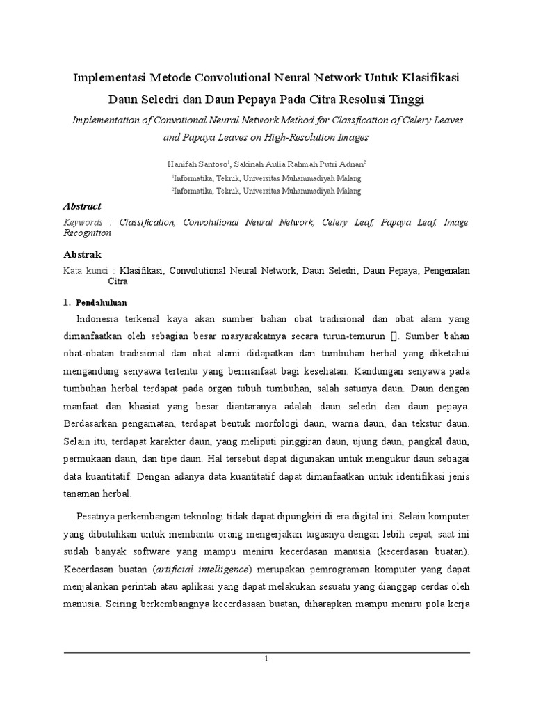 Template RESTI (Ind) | PDF