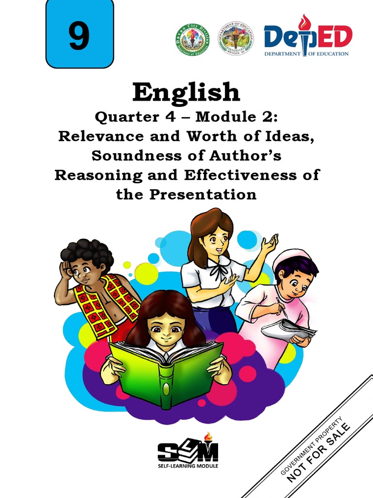 Q4 English 9 Module 2 | PDF | Fallacy | Learning