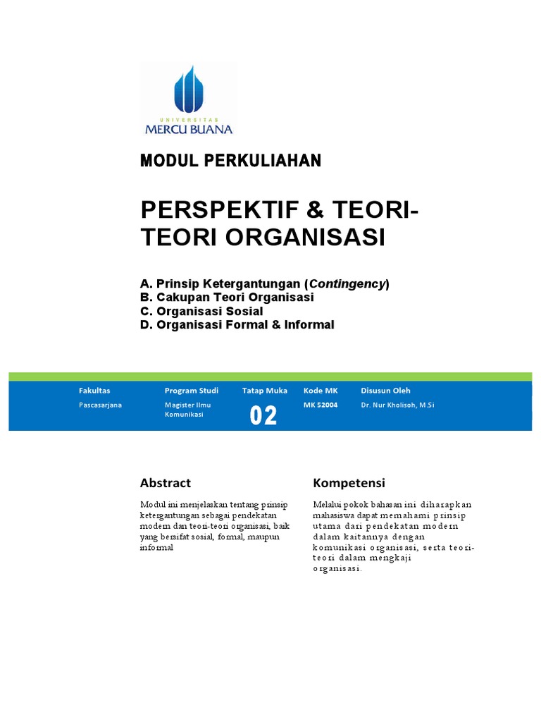 Modul 2 (Sem 1) | PDF