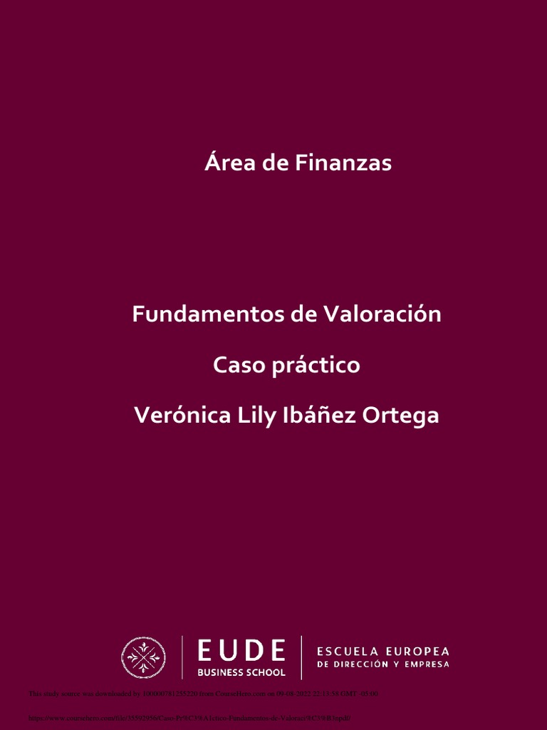 Área de Finanzas | PDF | Contabilidad | Oferta (economía)