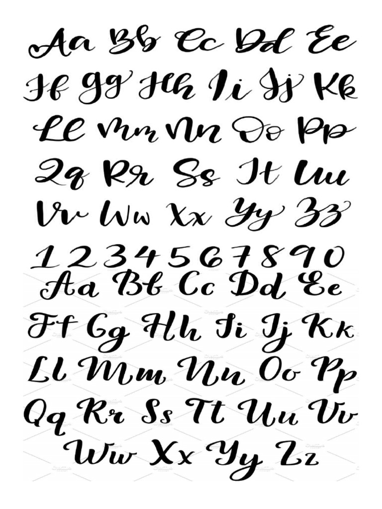 Modern Calligraphy | PDF