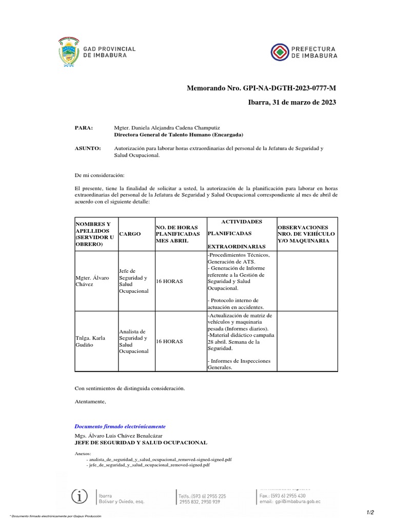 Gpi Na DGTH 2023 0777 M | PDF