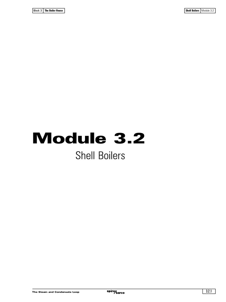 3.2 Shell Boilers | PDF | Boiler | Chimney