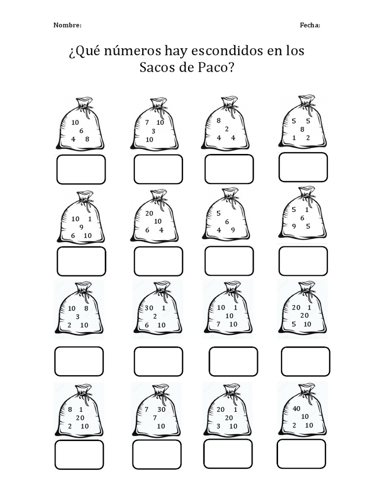 Los Sacos de Paco | PDF