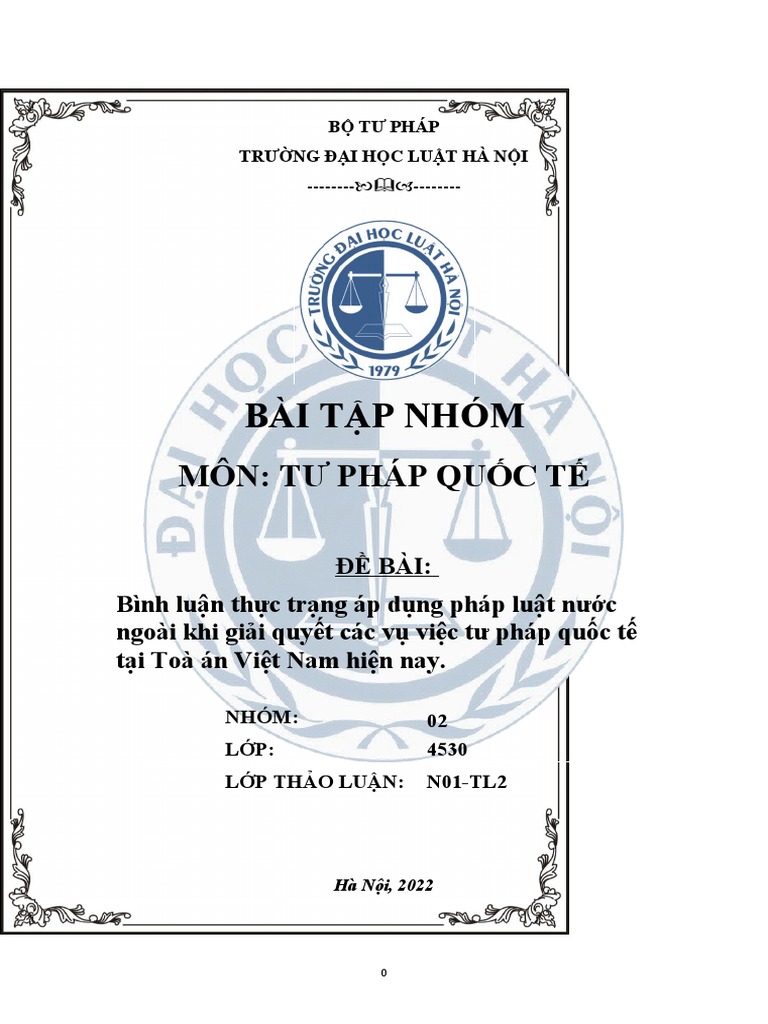 BTN - TPQT - Nhóm 2 | PDF