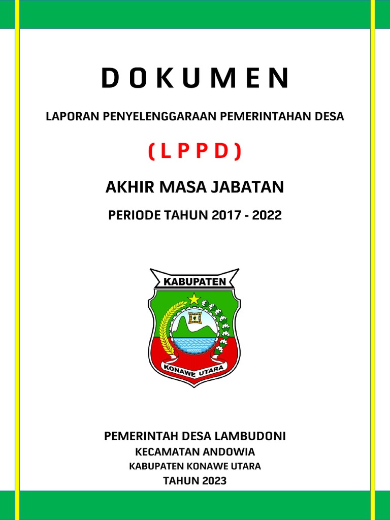 LPPD LAMBUDONI 2017 - 2022 TA. 2023 | PDF