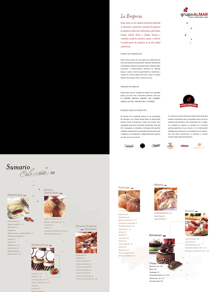 La Empresa. Grupo Almar Es Una Empresa Alimenticia Dedicada. Al ...