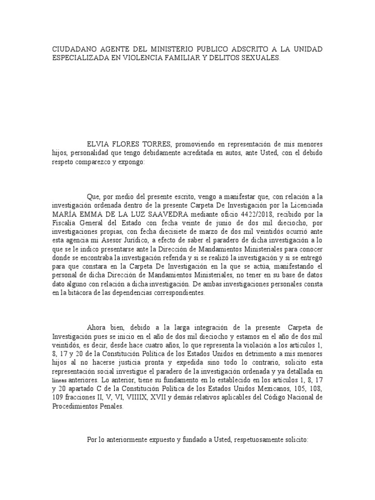 Querella Fraude | PDF | Queja | Justicia