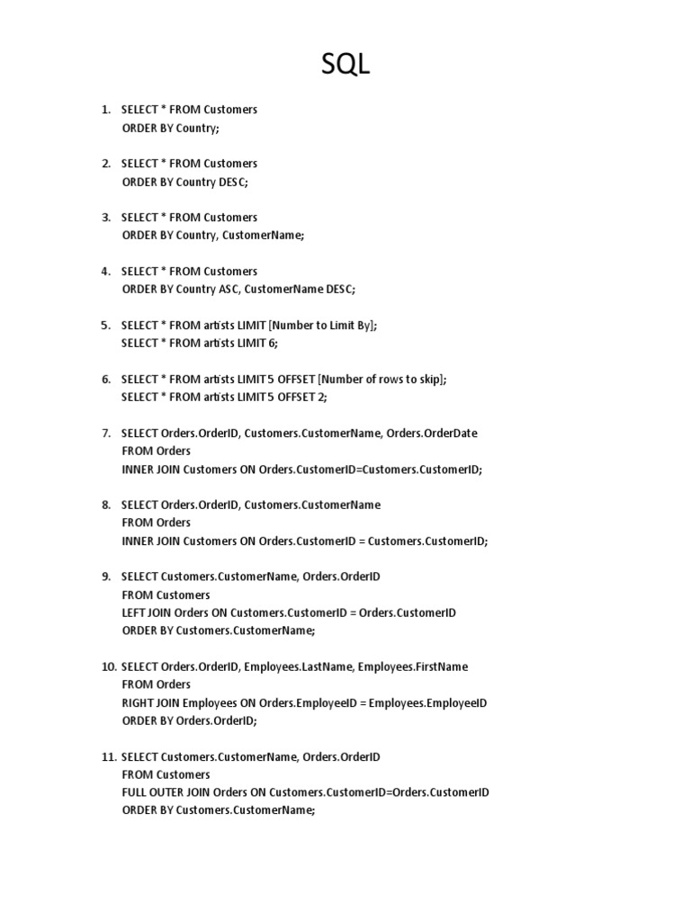 SQL | PDF | Database Index | Relational Database