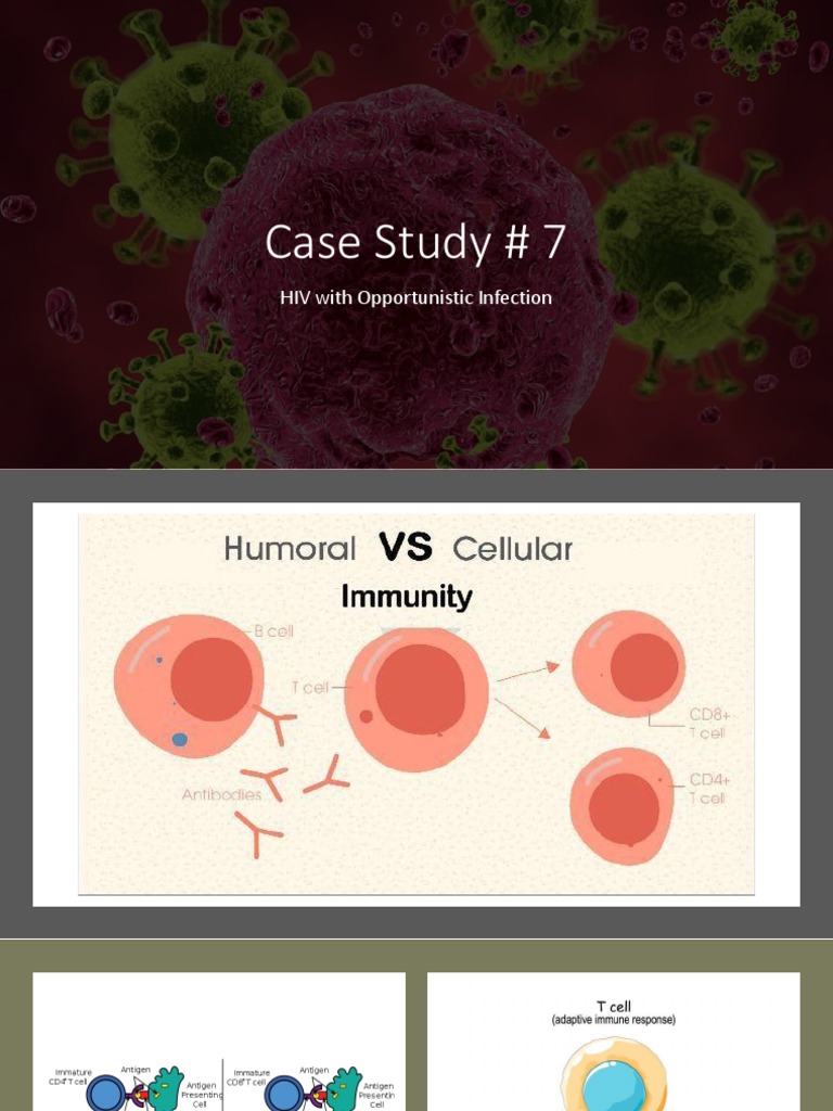 Case Study PPT - PDF HIV With Opportunistic Infection - Madayag March ...