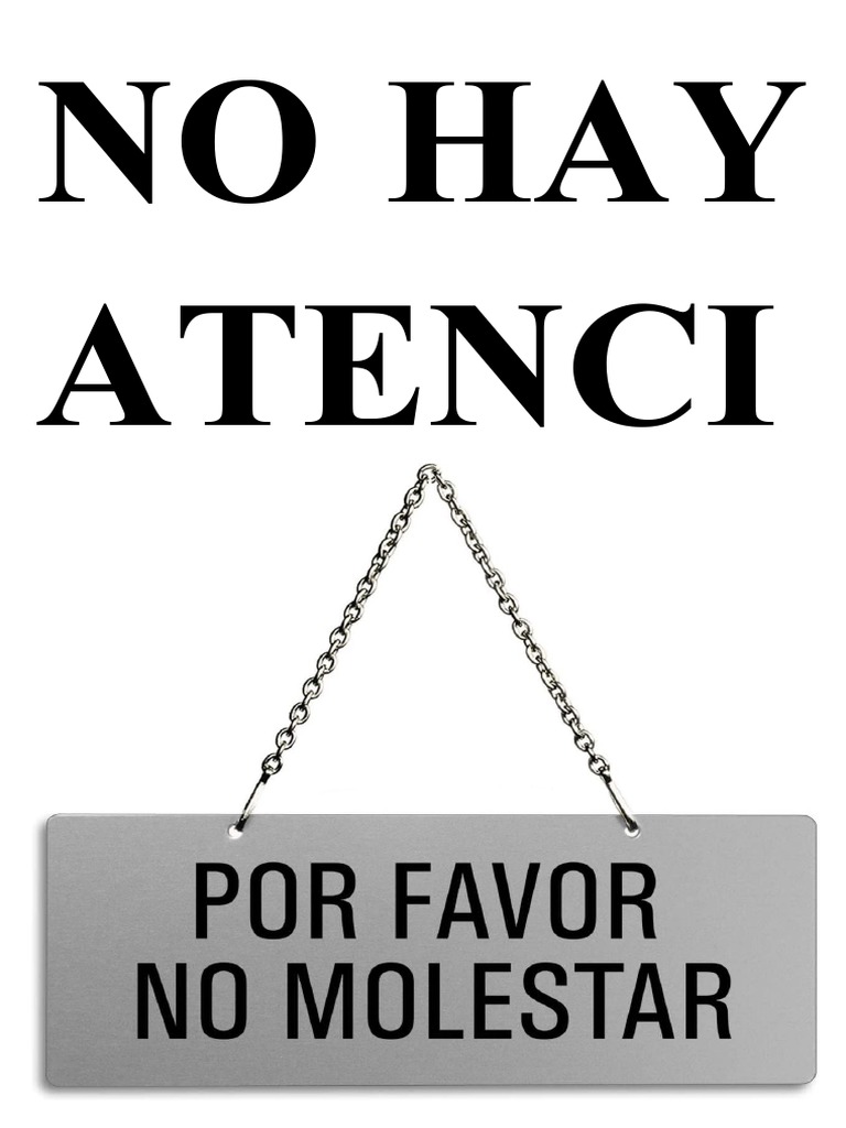 No Hay Atención | PDF