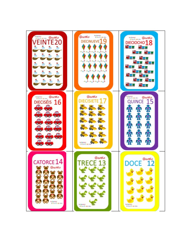 Números Llavero | PDF