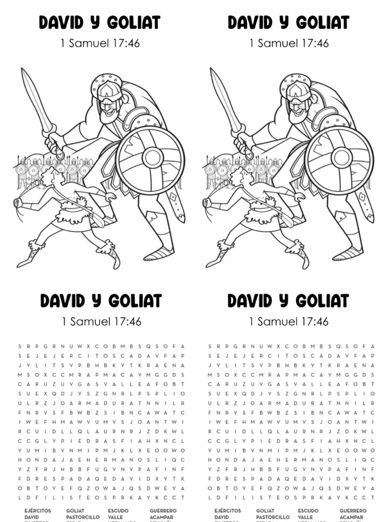 David y Goliat Actividades | PDF