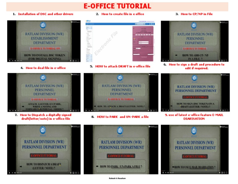 Eoffice Tutorial1 | PDF