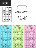 Tao Ve Loto Hoi Cho - Final | PDF