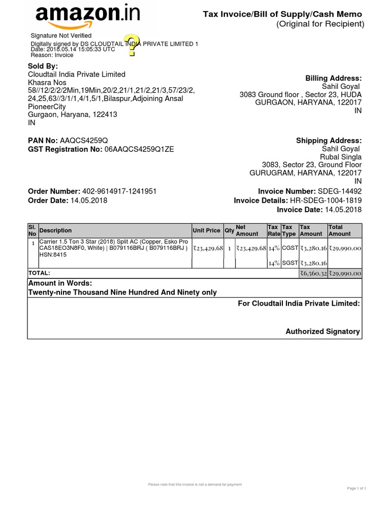 Invoice | PDF | Invoice | Trade