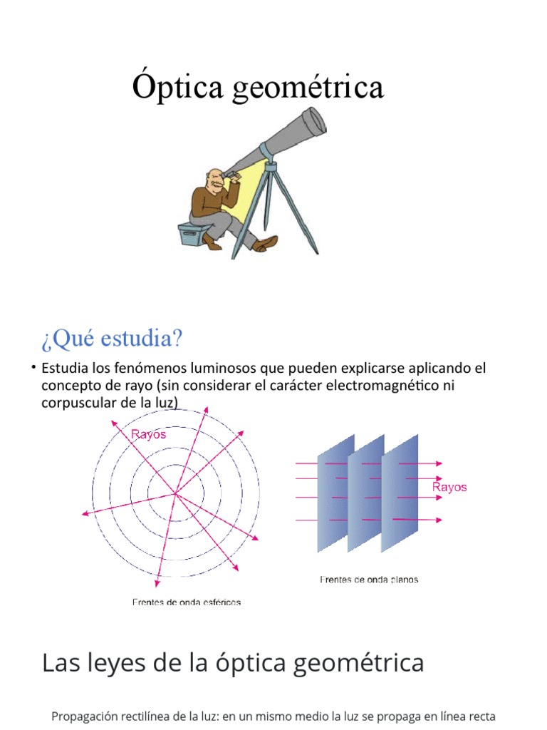 Óptica Geométrica | PDF | Óptica | Ligero
