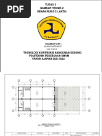 Perhitungan Dimensi Balok Dan Kolom | PDF